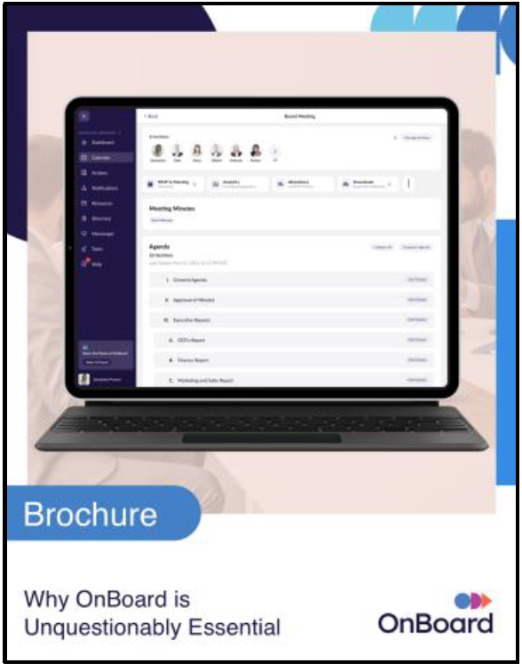 Virtual Board Meeting Management Solution